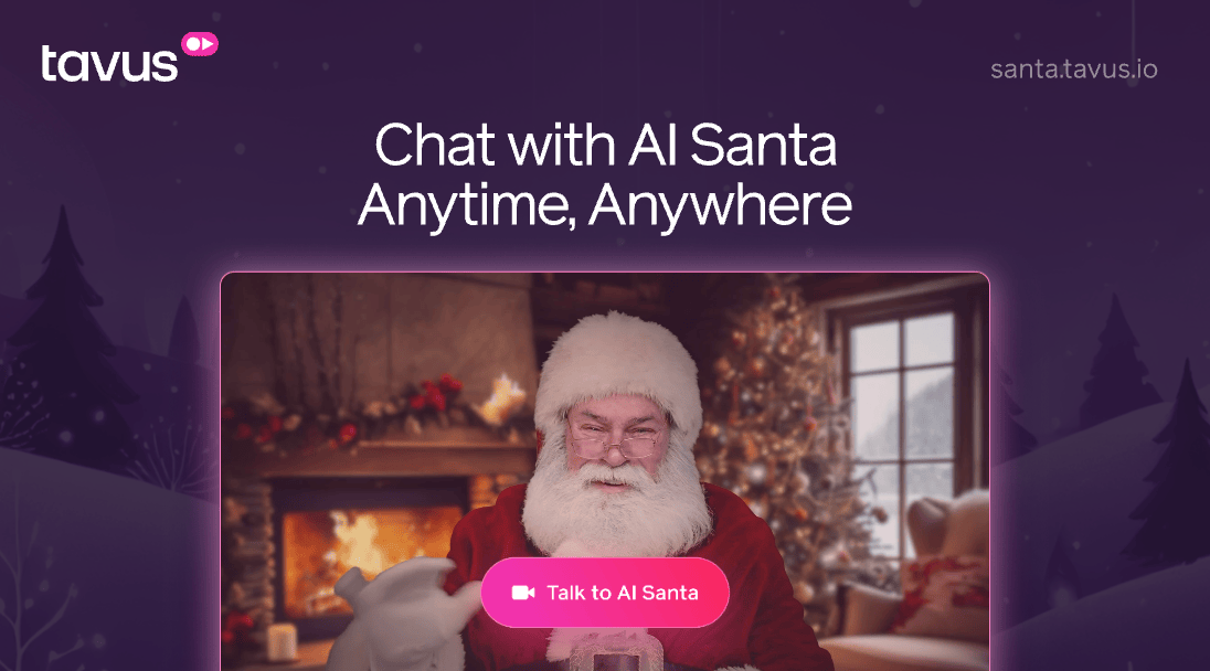 Introducing AI Santa: The Magic of Christmas, Powered by Tavus